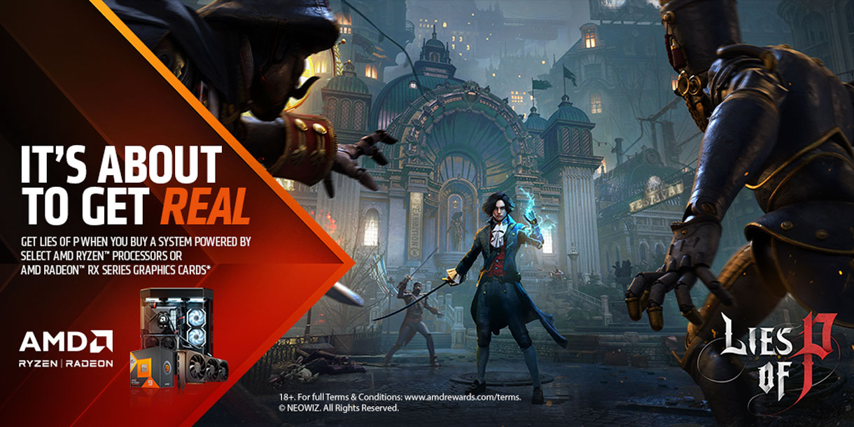 AMD Radeon and Ryzen Lies of P | Micro Center