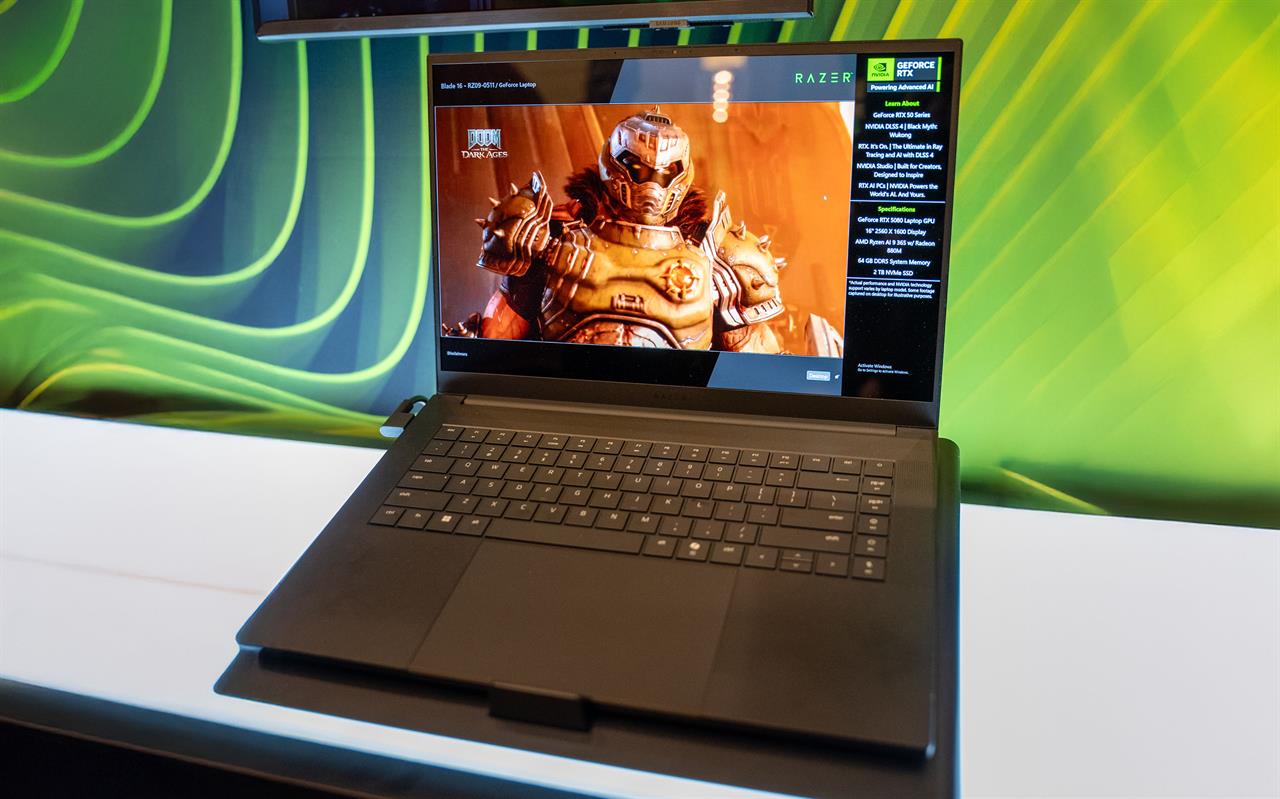 Micro Center News: New Razer Blade 16 Brings AMD Ryzen 9 and NVIDIA 5090