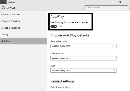 Micro Center - How to change AutoPlay Settings in Windows 10