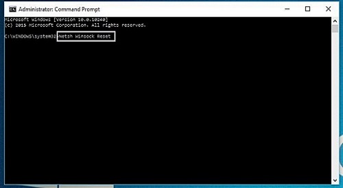 Micro Center - How to perform a Winsock Reset in Windows 10