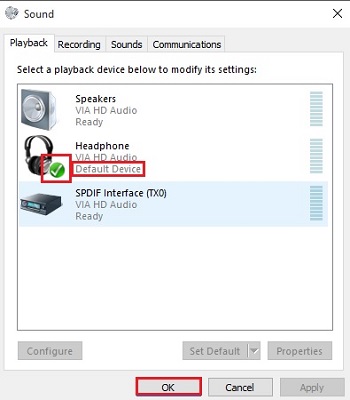 Micro Center - How to change the Default Playback Device in Windows 10