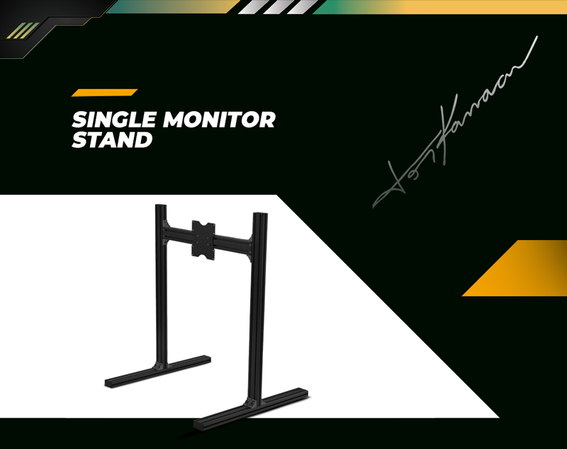 TK Racing Monitor and Computer Stand - Tony Kanaan - Micro Center TK Racing Monitor and Computer Stand - Tony Kanaan - Micro Center